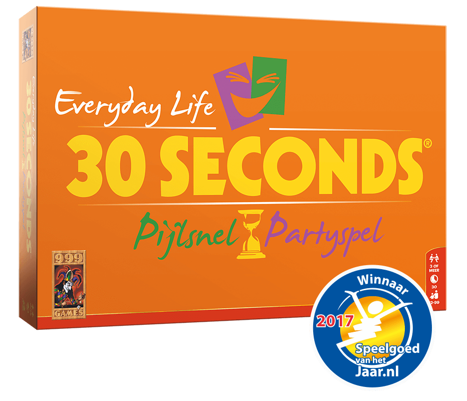 30 Seconds ® Everyday Life - Snel & Herkenbaar Spel – Tabletop Kobold